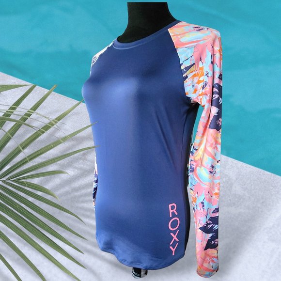 Roxy | Swim | Nwot Roxy Rash Guard Top Size Med Nwot | Poshmark